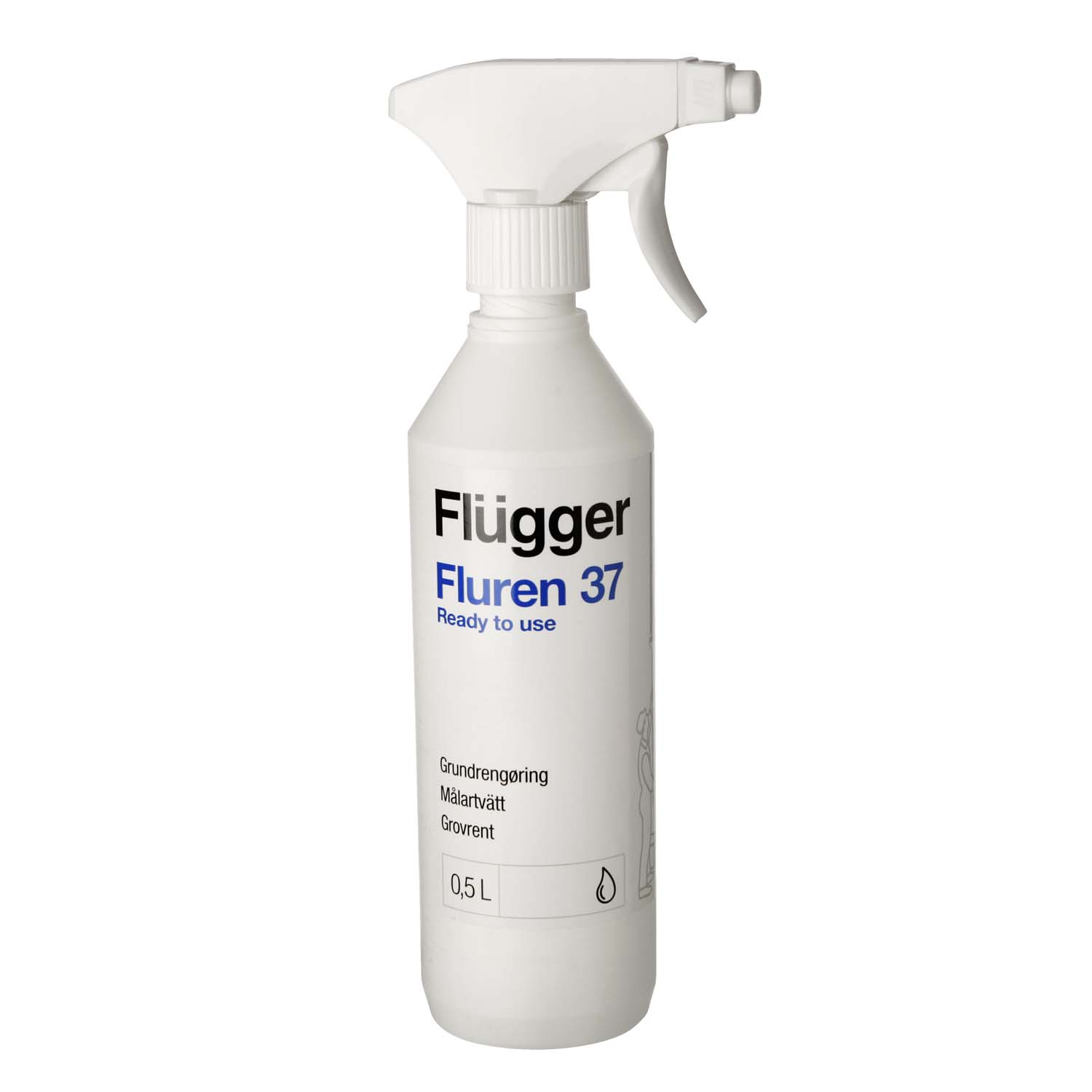 Grundreiniger von Flügger – Fluren 37 alkalisch wirkendes ...